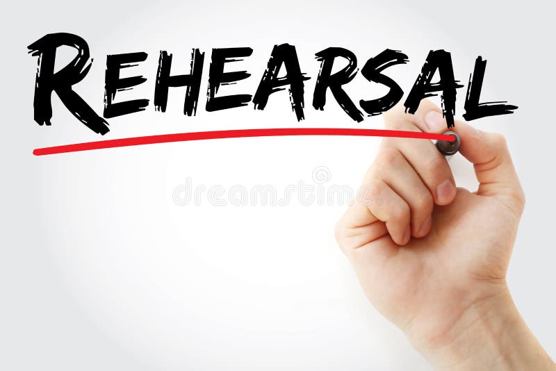 Rehearsal Word Stock Photos - Free & Royalty-Free Stock Photos from ...