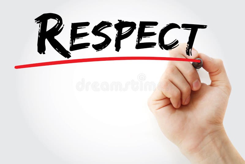 Respect Decency Civility Trust Honesty Integrity Typography Phrase ...