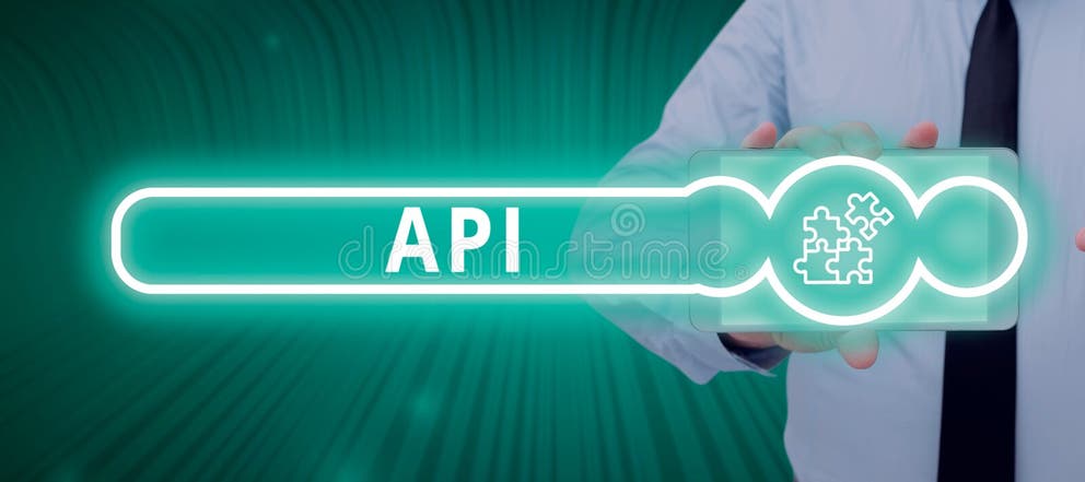 Hand Writing Sign Api. Concept Meaning Set of Routines, Protocols, and ...