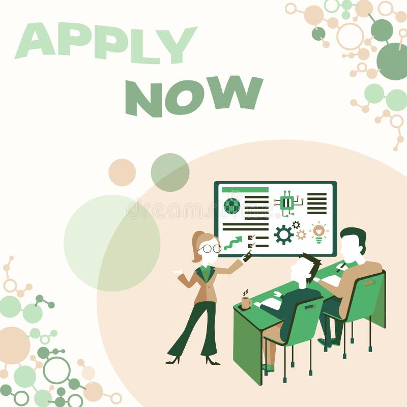 Hand Writing Sign Apply Now. Business Approach Request Something ...