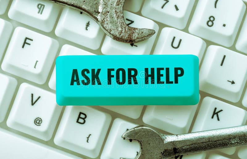 Hand Writing Sign Ask for Help. Business Idea Request To Support ... Hand Writing Sign Ask for Help. Business Idea Request To Support ...