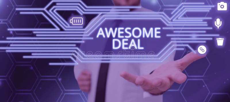 Conceptual Display Awesome Deal. Conceptual Photo Impressive Agreement ... Conceptual Display Awesome Deal. Conceptual Photo Impressive Agreement ...