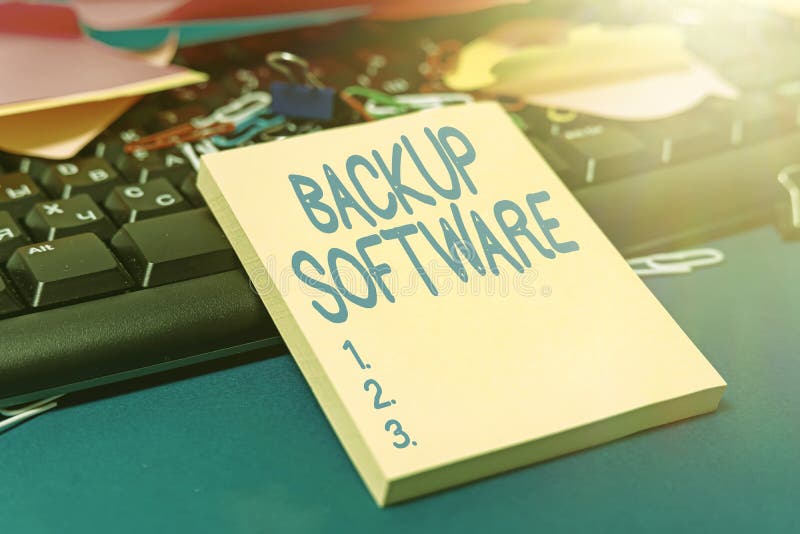 Conceptual Caption Backup Software. Concept Meaning Create Extra Exact ...