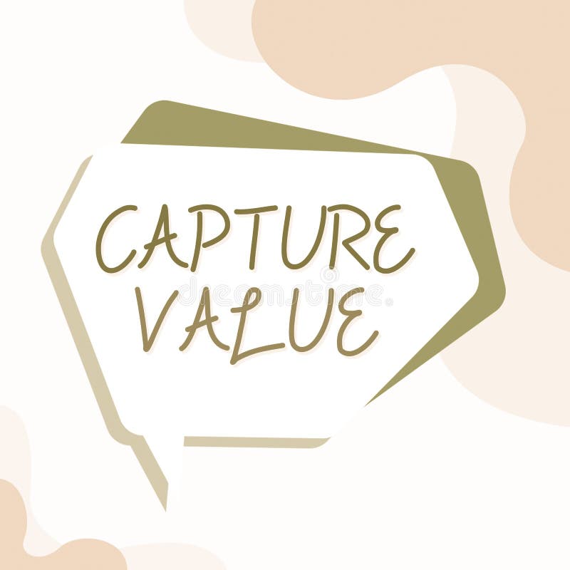 Capture Value Stock Illustrations – 101 Capture Value Stock ...