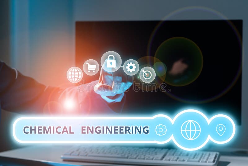 Hand Writing Sign Chemical Engineering. Conceptual Photo Developing ...