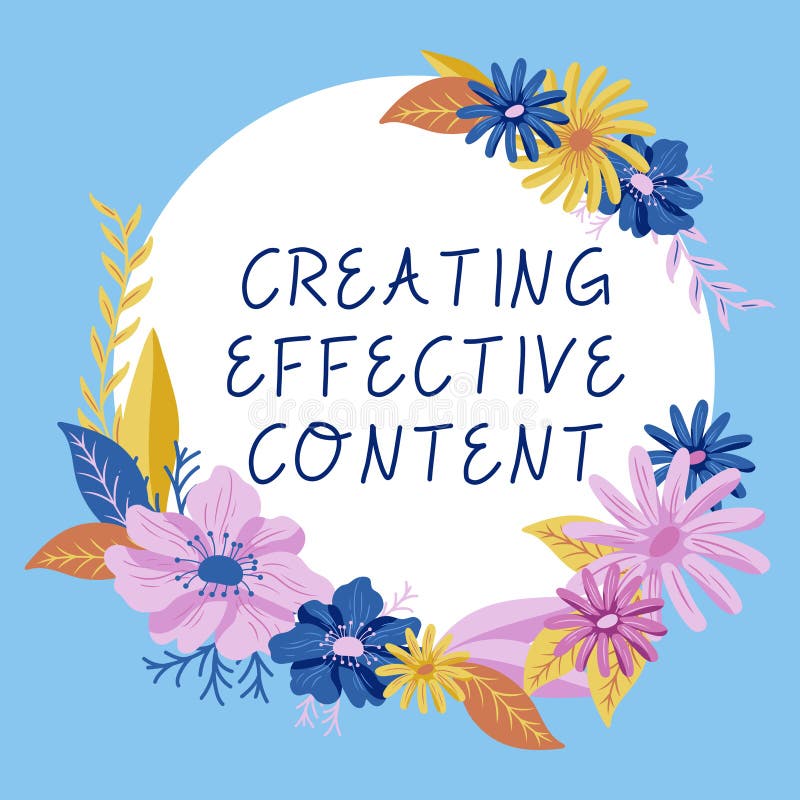 Hand Writing Sign Creating Effective Content. Word Written on Valuable ... Hand Writing Sign Creating Effective Content. Word Written on Valuable ...