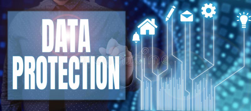 Hand Writing Sign Data ProtectionProtect IP Addresses and Personal Data ...