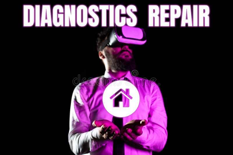 Hand Writing Sign Diagnostics RepairA Program or Routine that Helps a ...