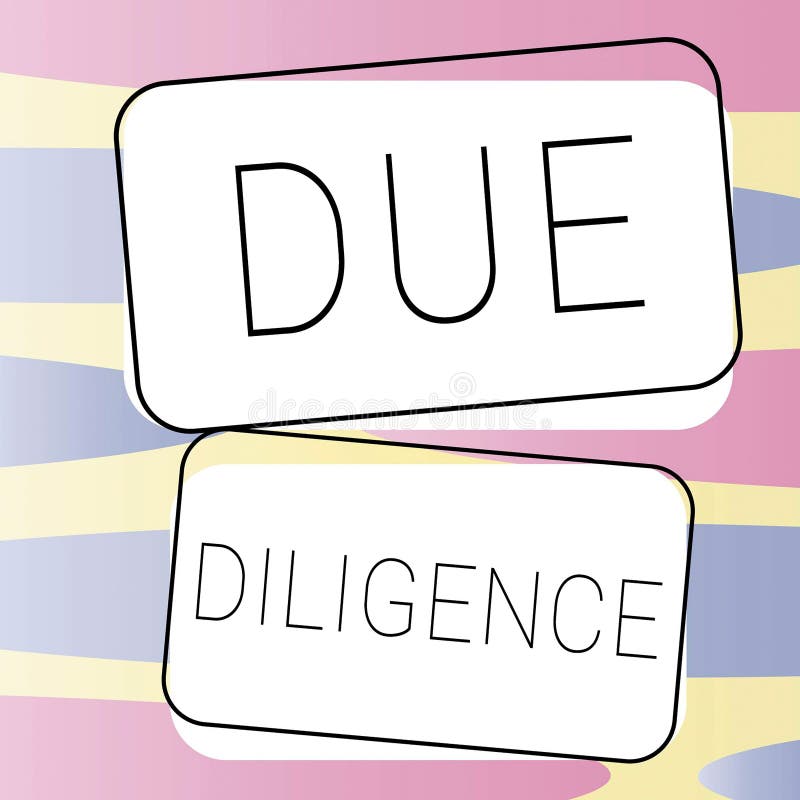 Hand Writing Sign Due Diligence. Business Idea Avoid Harming Other ... Hand Writing Sign Due Diligence. Business Idea Avoid Harming Other ...