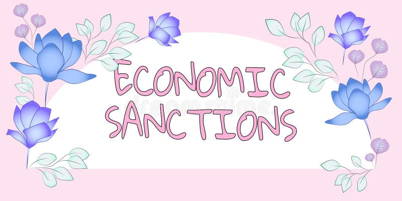Hand Writing Sign Economic SanctionsPenalty Punishment Levied on ... Hand Writing Sign Economic SanctionsPenalty Punishment Levied on ...