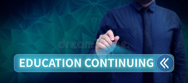 Hand Writing Sign Education Continuing. Word for Acquisition of ... Hand Writing Sign Education Continuing. Word for Acquisition of ...