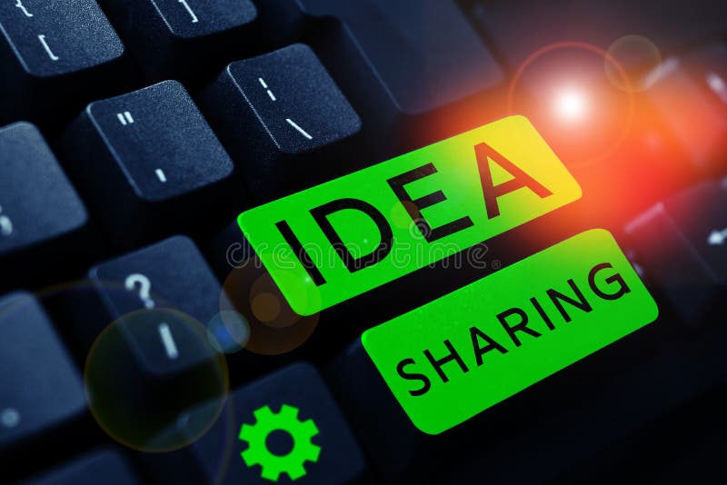 Hand Writing Sign Idea Sharing. Concept Meaning Startup Launch ... Hand Writing Sign Idea Sharing. Concept Meaning Startup Launch ...