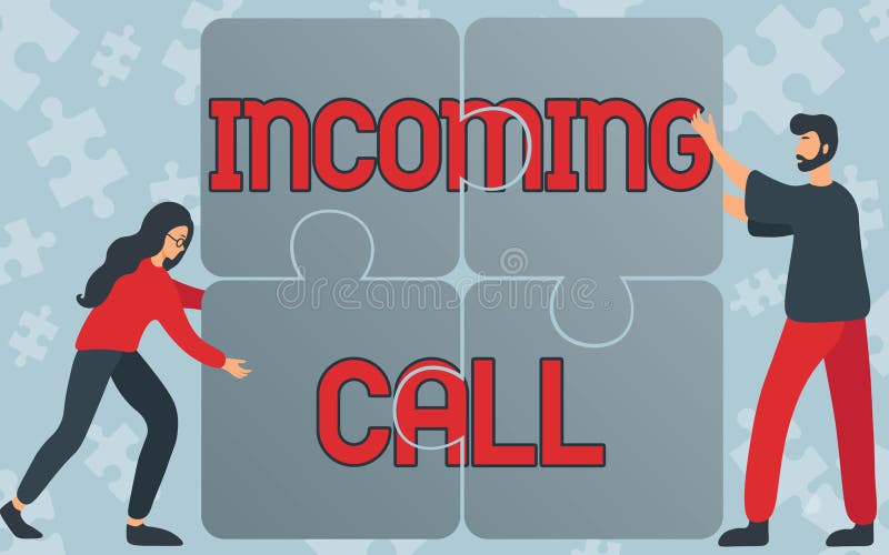 Hand Writing Sign Incoming Call. Concept Meaning Inbound Received ... Hand Writing Sign Incoming Call. Concept Meaning Inbound Received ...