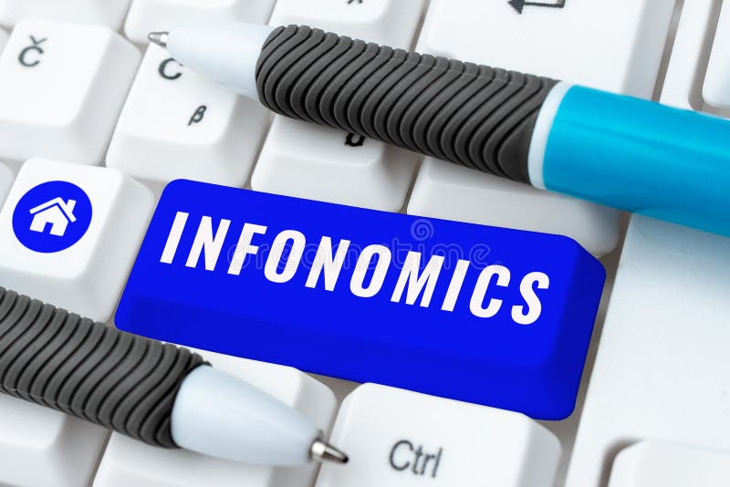 Hand Writing Sign Infonomics. Internet Concept Visual Image Used To ... Hand Writing Sign Infonomics. Internet Concept Visual Image Used To ...