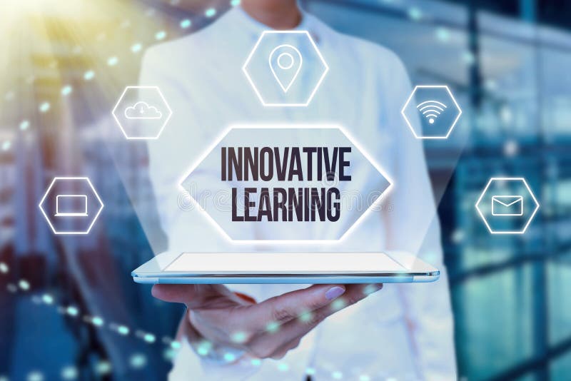 Hand Writing Sign Innovative Learning. Concept Meaning ...