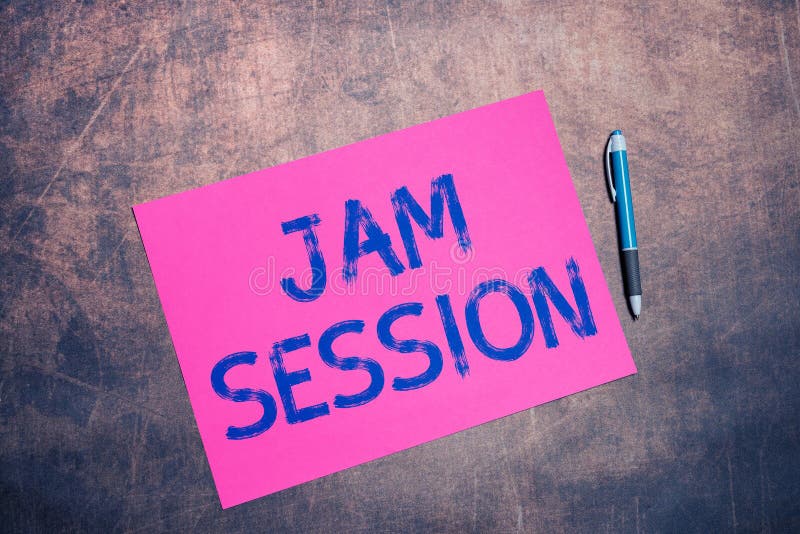 Handwriting Text Jam Session. Business Idea Impromptu Performance by a ... Handwriting Text Jam Session. Business Idea Impromptu Performance by a ...