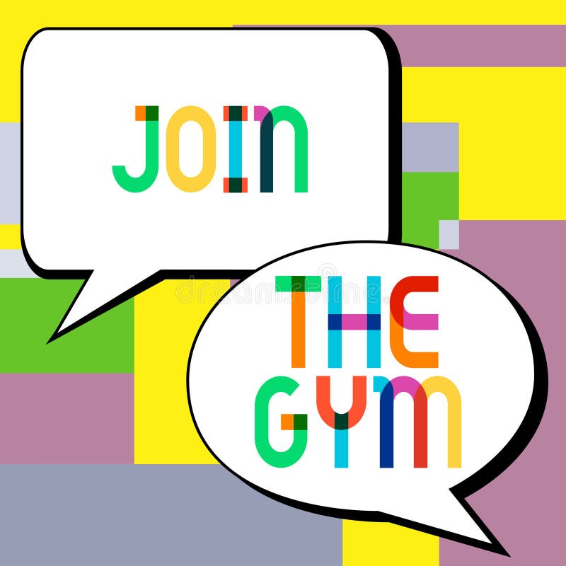 Conceptual Caption Join the Gym. Word for Motivation To Start Working ... Conceptual Caption Join the Gym. Word for Motivation To Start Working ...