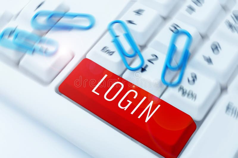 Hand Writing Sign Login. Concept Meaning Entering Website Blog Using ... Hand Writing Sign Login. Concept Meaning Entering Website Blog Using ...