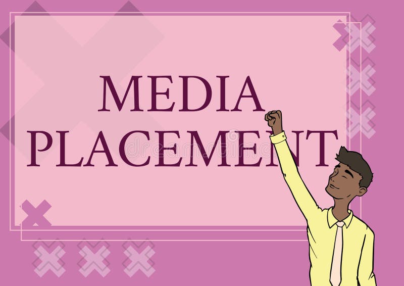 Hand Writing Sign Media Placement. Business Overview Inserting a ... Hand Writing Sign Media Placement. Business Overview Inserting a ...