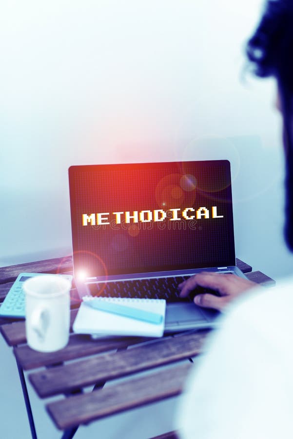 Sign Displaying Methodical. Conceptual Photo System of Methods Used in ...