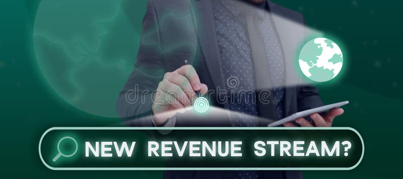 Writing Displaying Text New Revenue Stream Question. Concept Meaning ... Writing Displaying Text New Revenue Stream Question. Concept Meaning ...