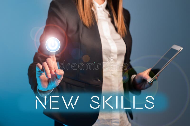 Writing Displaying Text New Skills. Conceptual Photo Recently Acquired ... Writing Displaying Text New Skills. Conceptual Photo Recently Acquired ...