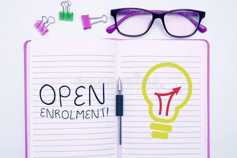 Hand Writing Sign Open Enrolment. Business Overview Student Public ... Hand Writing Sign Open Enrolment. Business Overview Student Public ...