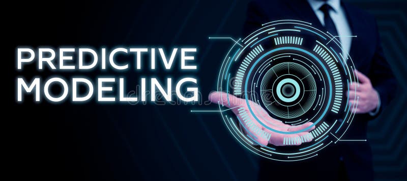 Hand Writing Sign Predictive Modeling. Business Showcase Maintenance ...