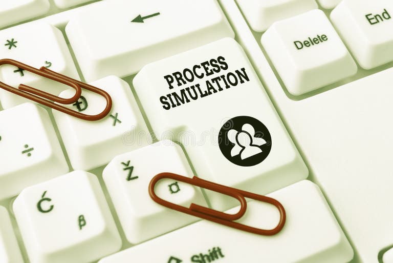 Hand Writing Sign Process Simulation. Business Approach Technical ...