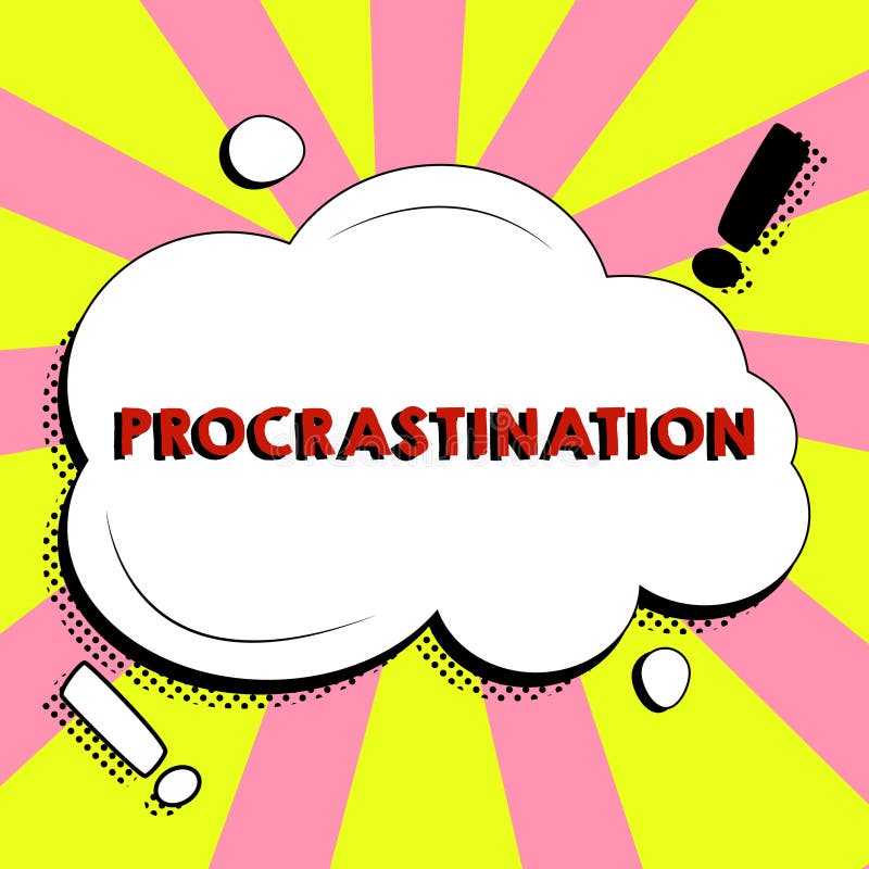 Procrastination word cloud stock vector. Illustration of later - 280143284 Procrastination word cloud stock vector. Illustration of later - 280143284