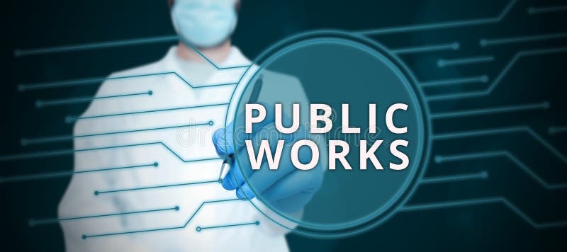 Text Caption Presenting Public Works. Business Idea Describes the ... Text Caption Presenting Public Works. Business Idea Describes the ...