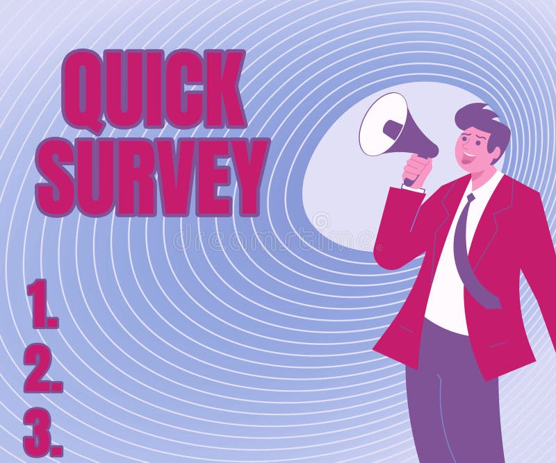 Hand Writing Sign Quick Survey. Internet Concept Questionnaire that the ... Hand Writing Sign Quick Survey. Internet Concept Questionnaire that the ...