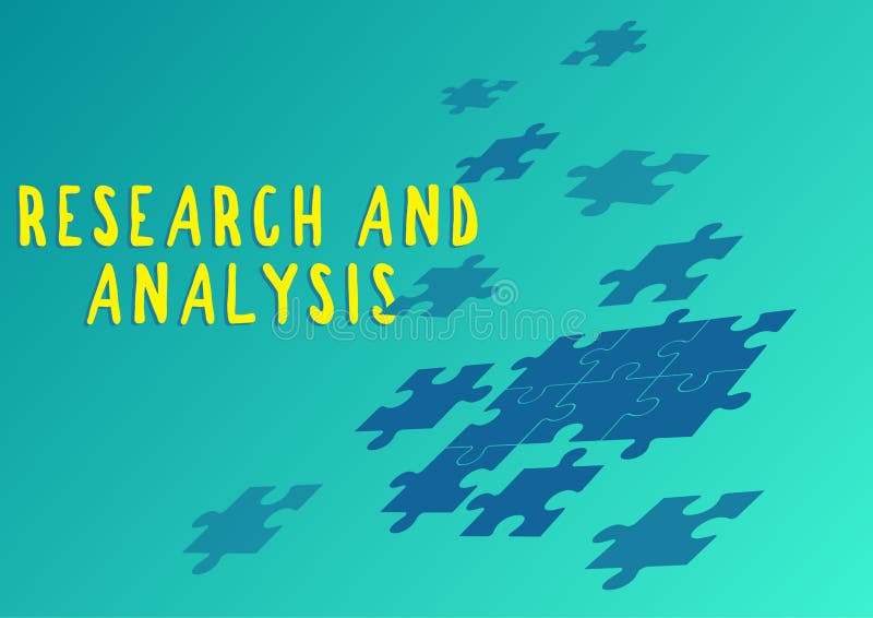 Hand Writing Sign Research and Analysis. Internet Concept Strategic ...