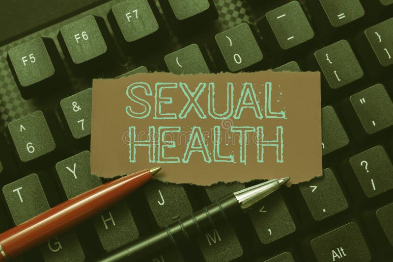 Hand Writing Sign Sexual Health Conceptual Photo Ability To Embrace