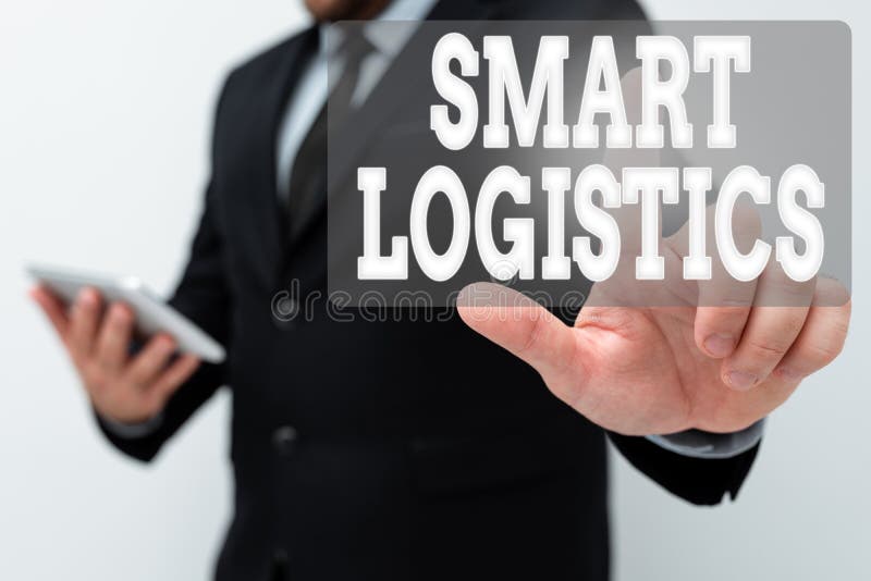 Hand Writing Sign Smart Logistics. Word Written on Integration of ... Hand Writing Sign Smart Logistics. Word Written on Integration of ...