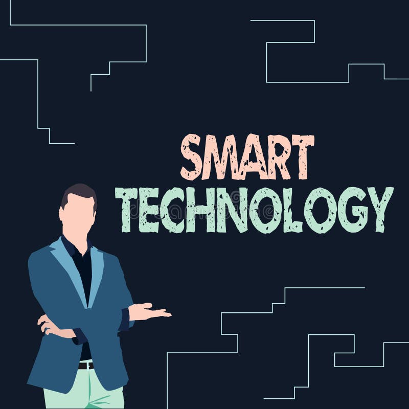 Inspiration Showing Sign Smart Technology. Business Concept Gadgets or ...