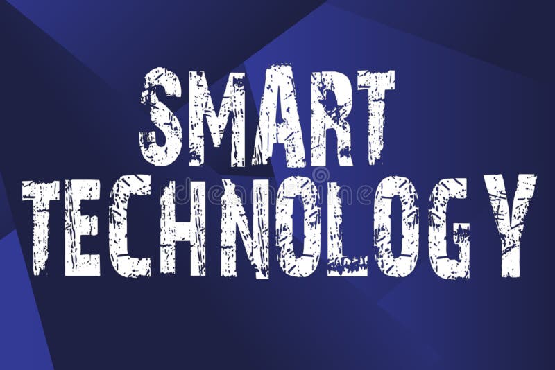 Inspiration Showing Sign Smart Technology. Concept Meaning Gadgets or ...