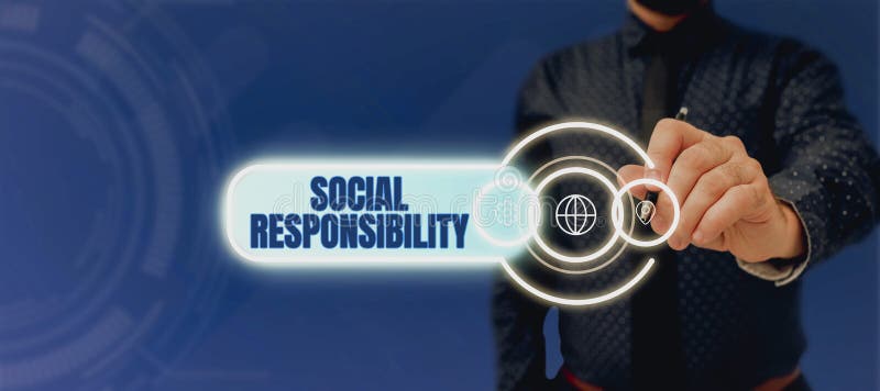Text Showing Inspiration Social Responsibility. Internet Concept ... Text Showing Inspiration Social Responsibility. Internet Concept ...