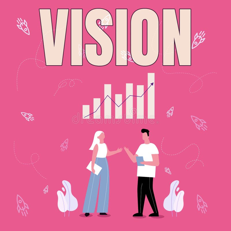 Hand Writing Sign Vision. Internet Concept Ability To Think about or ...