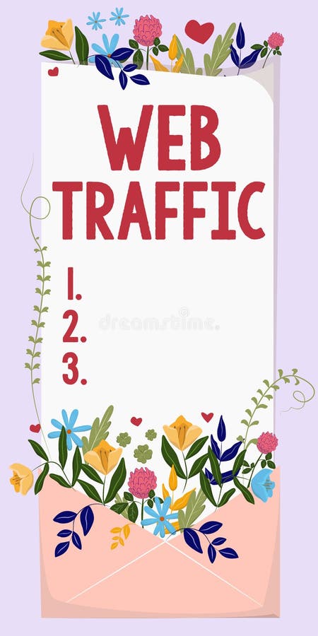 Conceptual Caption Web Traffic. Business Concept Amount of Web Users ... Conceptual Caption Web Traffic. Business Concept Amount of Web Users ...