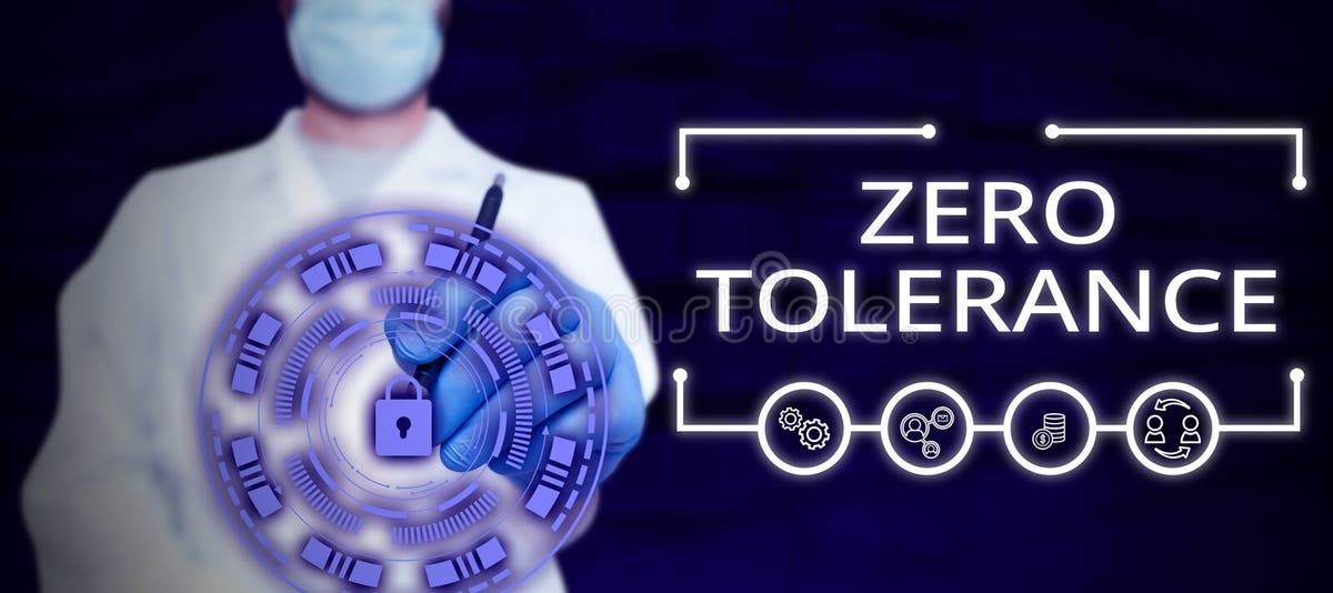 Zero Tolerance Warning Sign Stock Photos - Free & Royalty-Free Stock ...