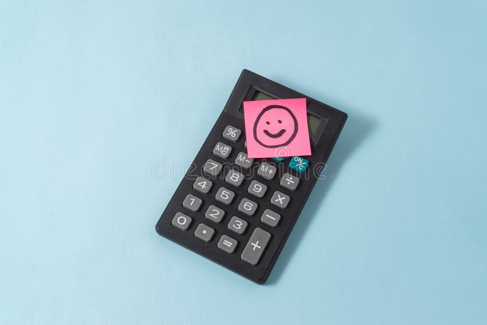 Hand Writing Smile Emoji on Sticky Note Stock Image - Image of writing ...