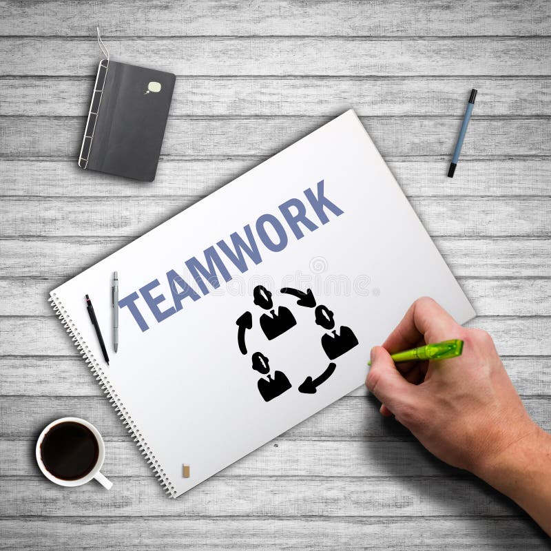 Hand Writing Teamwork Canvas Stock Photos - Free & Royalty-Free Stock ...