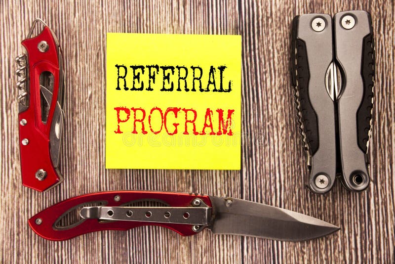 Hand Writing Text Caption Inspiration Showing Referral Program ... Hand Writing Text Caption Inspiration Showing Referral Program ...