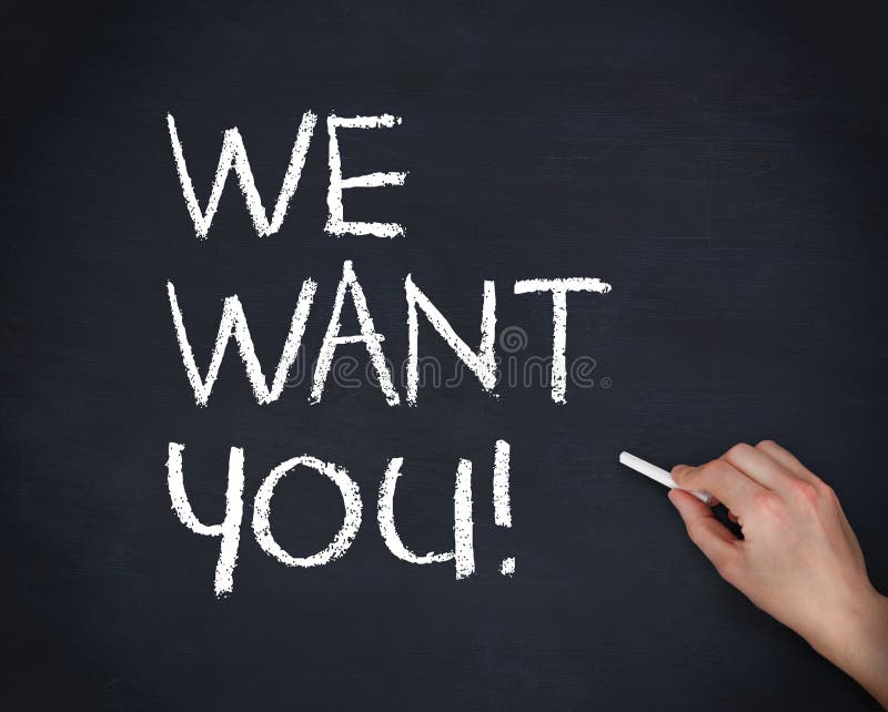 Help wanted stock photo. Image of chalkboard, business - 45455836