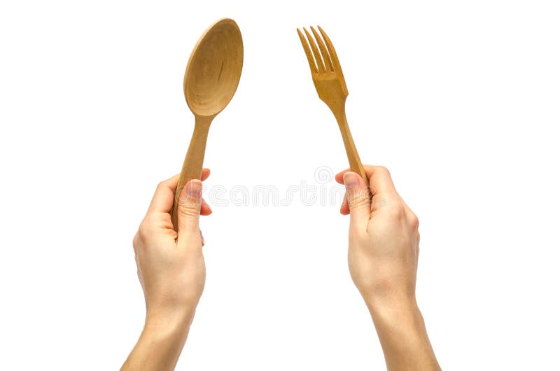 168 Hand Young Girl Holding Spoon Fork Stock Photos - Free & Royalty ...