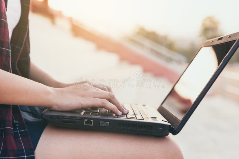 Young Man Using Smartphone Check Mark Icon Face Emoticon Smile Stock ...