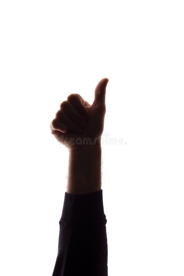 Excellent Hand Sign Silhouette Stock Photos - Free & Royalty-Free Stock ...