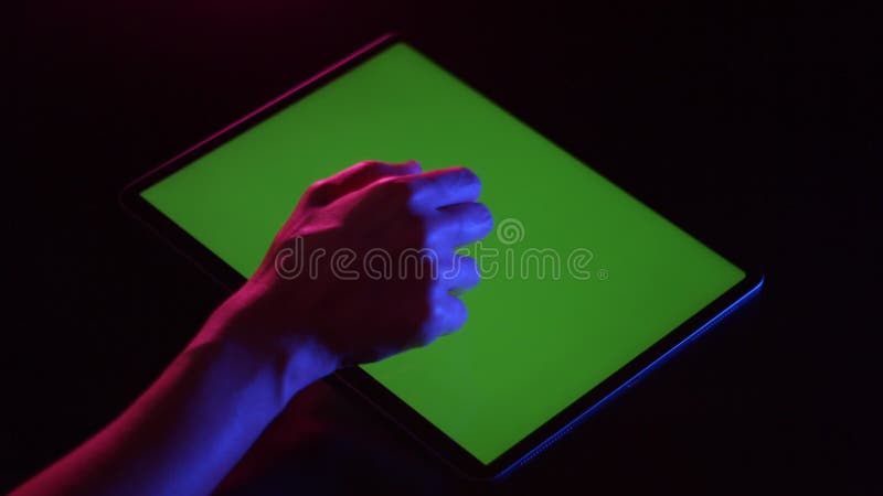 Hand Zooming in on Green Screen Tablet Stock Footage - Video of mockup ... Hand Zooming in on Green Screen Tablet Stock Footage - Video of mockup ...