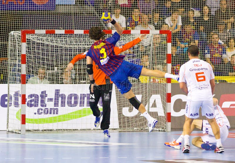 Handball attack editorial stock photo. Image of bucharest - 43873408